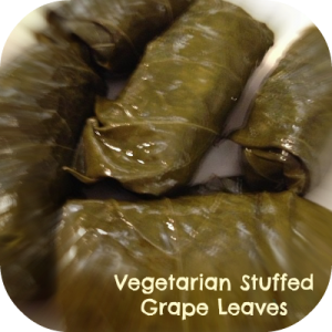 Vegetarian Stuffed Grape Leaves Recipe by Fuel the Body Well - BonBon Break